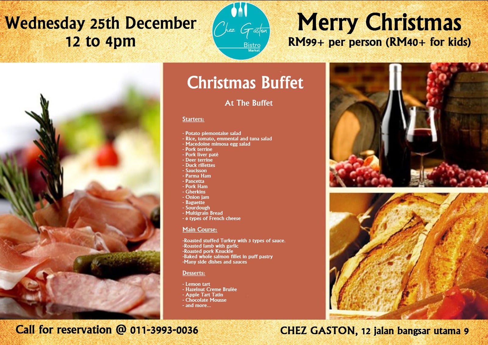 Top 10 Places For A Decadent Christmas Feast in Malaysia