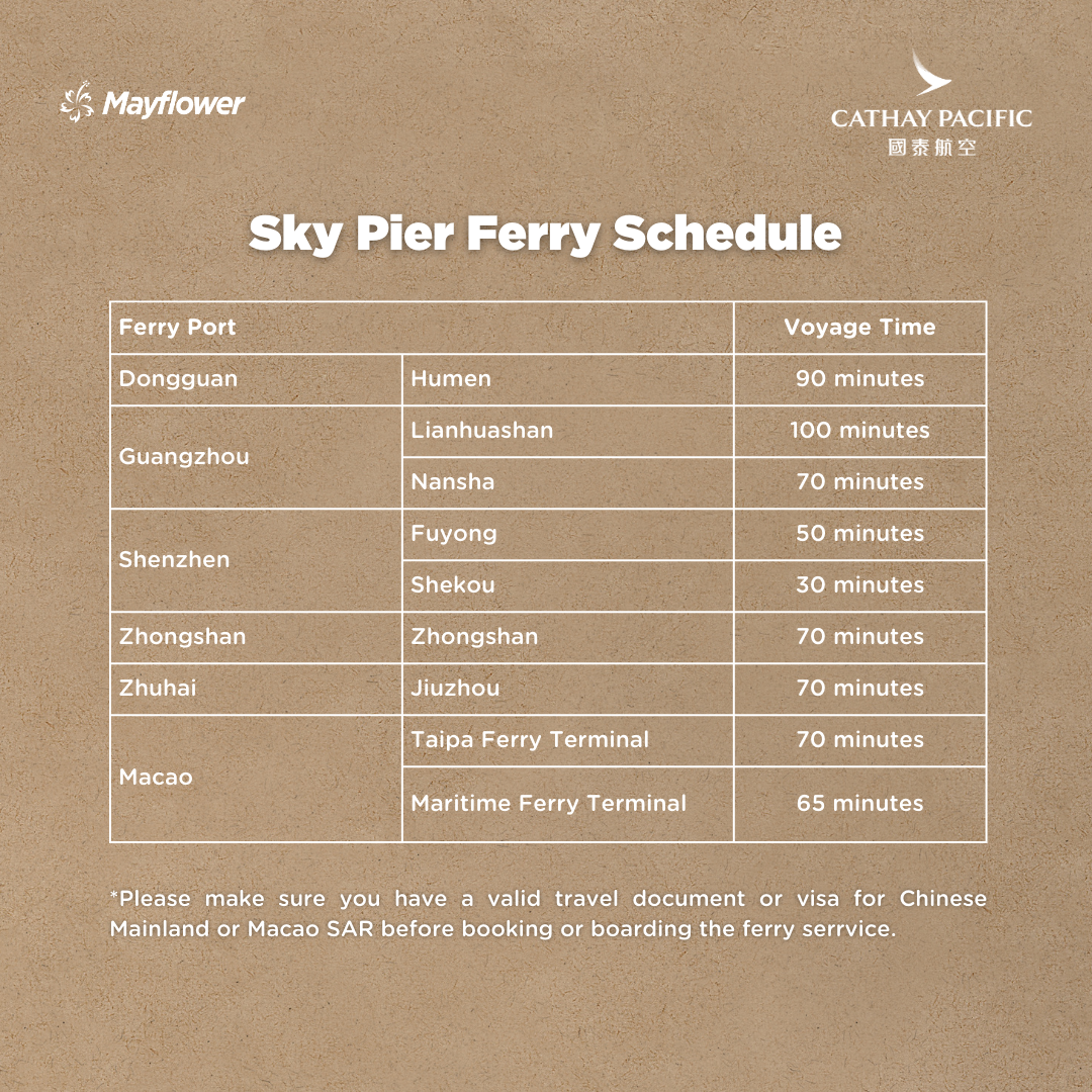 Experience Asia in a Flash with Cathay Pacific and High Speed Ferries ...