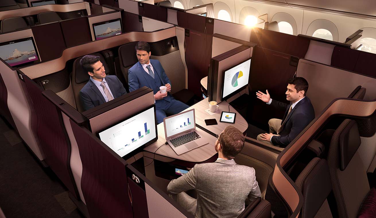 World's Best Business Class: Qatar Airways QSuite